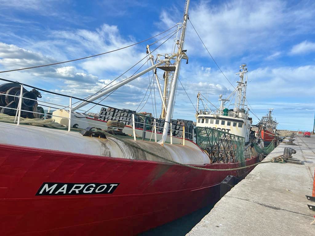 Los buques pesqueros “Margot” y “Mellino I” regresaron a la administración de Pedro Baldino ...
